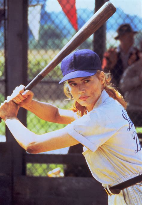 Geena Davis Still Wears Her ‘a League Of Their Own Baseball Uniform In 2013