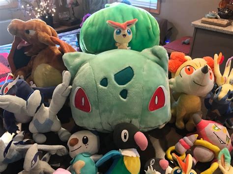 Pokemon Center Hasbro Jakks Pacific Large Pokemon Plush Lot Plushie