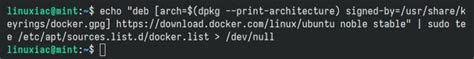 How To Install Docker On Linux Mint A Step By Step Guide
