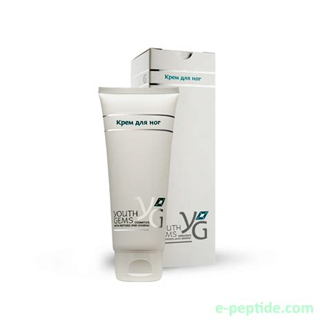 YOUTH GEMS PEPTIDE FOOT CREAM - russian anti-age peptide cosmetics