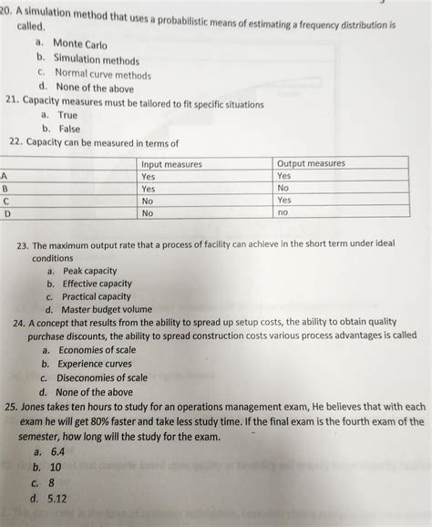Solved A Simulation Method That Uses A Probabilistic Chegg