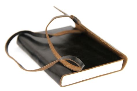 Carnet Voyage Cuir Noir