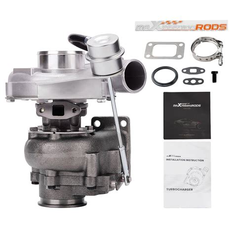 Billet Turbo T3 T4 T04e V Band 63 A R Turbocharger 420 Hp Internal