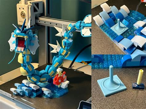 Mega 暴鲤龙宝可梦行动人偶更稳固的支架 来自 Davidford Me Makerworld