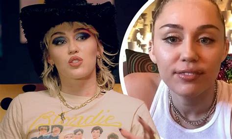Miley Cyrus Reveals Shes Been Sober For Two Weeks After She Fell Off