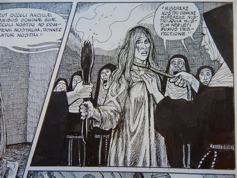 Georges Pichard Original Art Page P 28 On Board La Religieuse