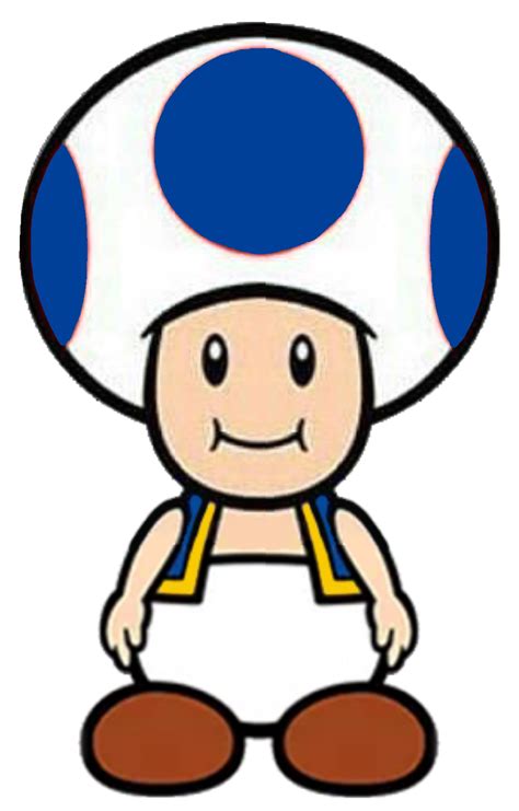 Super Mario Yvan The Blue Toad Sad 2d By Joshuat1306 On Deviantart