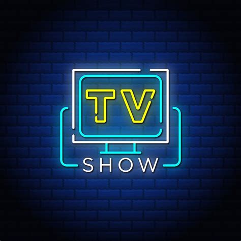 Variety Show Logo Tv Show Logo Royalty Free Vector Image Vectorstock
