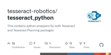 GitHub Tesseract Robotics Tesseract Python This Contains Python