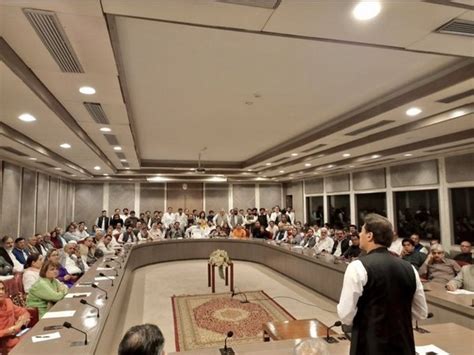 Pakistan Pti Parliamentary Party Meeting Chaired By Imran Khan Underway