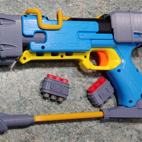 🔫 Nerf Fate Laser Pistol・free Obj File For ・cults