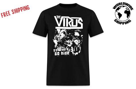 T Shirt The Virus Band Merch ★ No Gods No Masters 🔥 Free Shipping