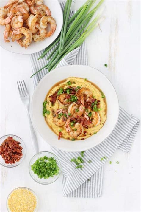 Easy Shrimp And Grits Bowl Of Delicious