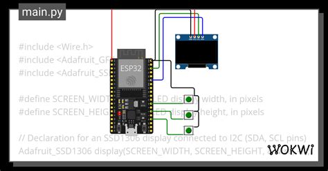 Esp32 Micropython Ssd1306 Copy Wokwi Esp32 Stm32 Arduino Simulator