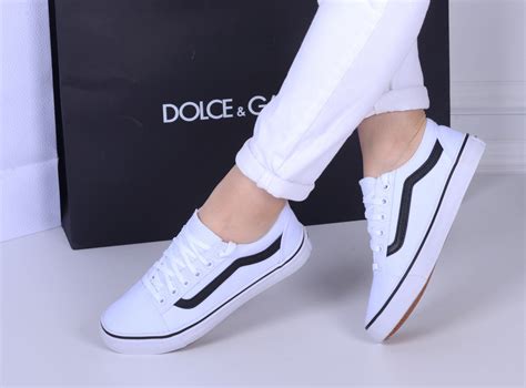 Кеды Vans белые с черными вставками. Аналог, цена 380 грн., купить в ...