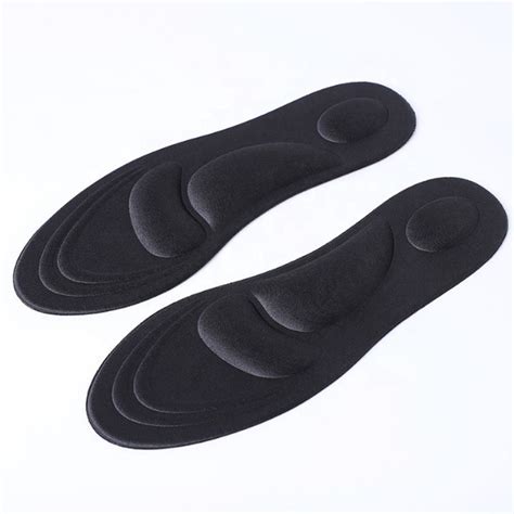 Extra Thick Memory Foam Insoles 4d Barefoot Arch Support Insoles Foamwell