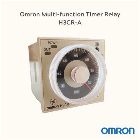 Omron Solid State Multi Functional Timer H3cr A Shopee Malaysia
