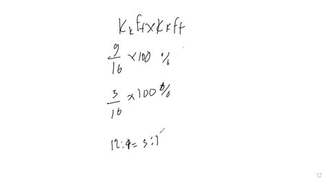 Solved Determine The Probable Mode Of Inheritance Of Each Phenotypic