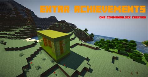 extra achievements [only one command] vanilla minecraft minecraft map