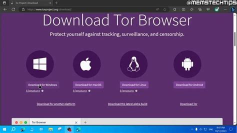 How To Download And Install Tor Browser On Windows 10 And 11