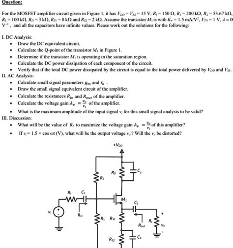 Solved Bottom Part Is Connected To Vss Qualuni For The Mosfet