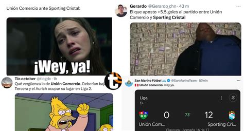 Los Memes De La Goleada 12 0 De Sporting Cristal Tras Unión Comercio