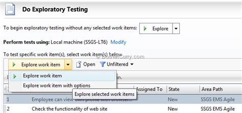 Exploratory Testing Using Microsoft Test Manager 11 Visual Studio 11