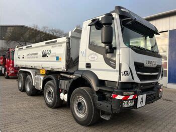 Iveco X Way 480 8x4 Meiller Kipper Bordmatic Tippbil Lastbil Till Salu
