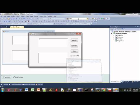 Vs C Serial Port Instant Messaging Tutorial Part 1 Overview Artofit