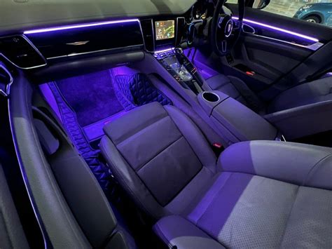 Porsche Macan Panamera Cayenne Rgb Led Ambient Light Car Accessories
