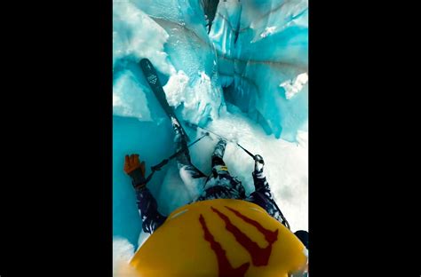 New Fear Unlocked Pov Of Skiing Into A Crevasse Explorersweb