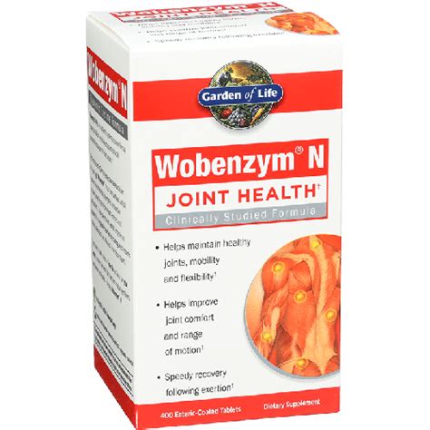 Garden Of Life Wobenzym N 400 Enteric Coated Tablet