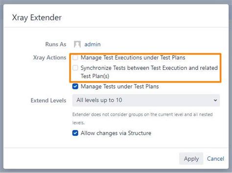 Xray 4765 Xray Extender To Integrate With Structure Is Not Fully Working In Jira 84 Or Higher