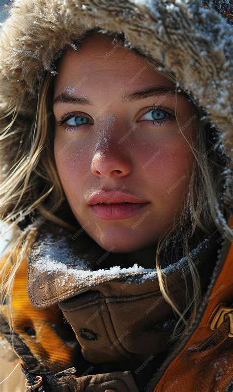Russian Beautiful Young Girl Portrait Of A Young Woman Natural Beauty