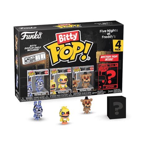 Buy Bitty Pop Five Nights At Freddys 4 Pack Series 4 At Funko