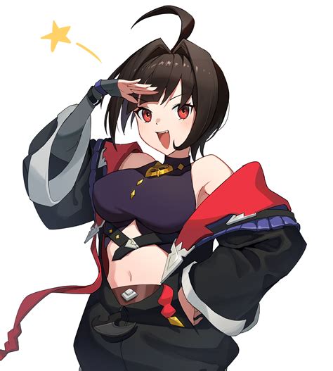 Jason Kim Dine World Flipper World Flipper Highres 1girl Ahoge