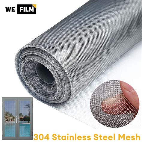 304 Stainless Steel Woven Mesh Wire Mesh Window Mesh For Door Screen
