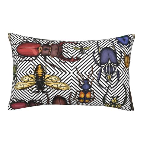 Daiia Bright Insects Bedding Waterproof Pillow Protector Zippered Queen