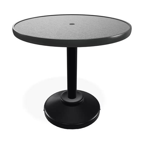 Shop 30 Round Value Hammered Mgp Weighted Pedestal Base Tables