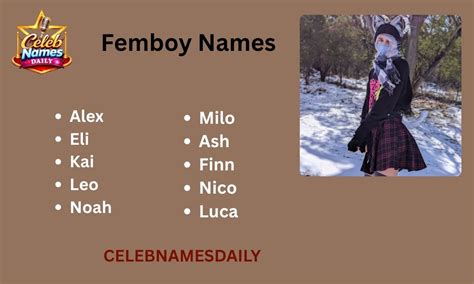 400 Best Femboy Names Generator 2026 Soft Cute Androgynous