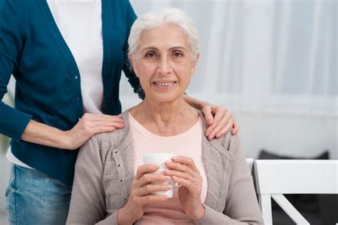 Free Photo Portrait Of Senior Woman Smiling
