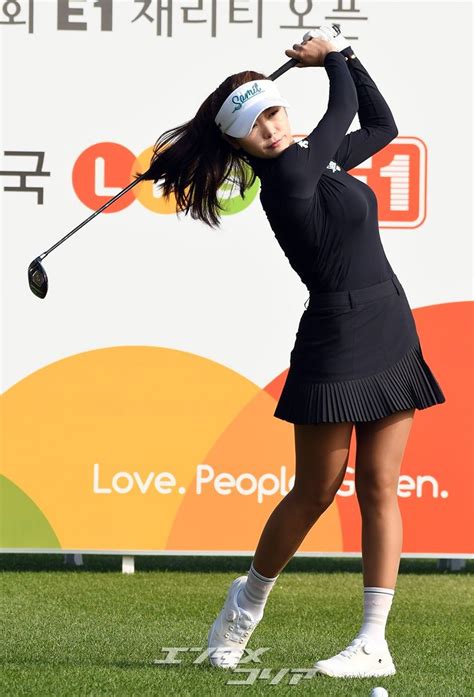 【フォト】アン・ソヒョン「キュートな笑顔×オーラみなぎる目」 Golf Outfits Women Women Golfers