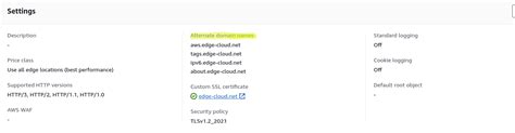 url redirect with amazon cloudfront and amazon route 53 edge cloud