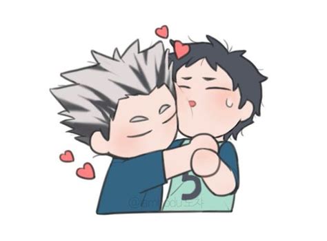 Пин от пользователя Blue Golden на доске my kotaro bokuto x akaashi keiji Милые рисунки