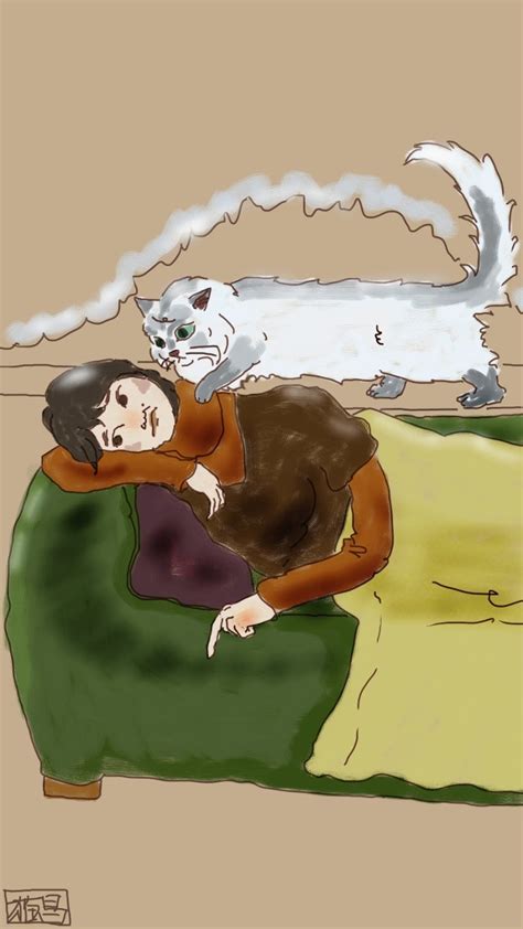 今日の我が家の様子といえば 猫昌漫画 新しい世界を求めて