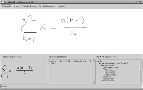 Figure 1 1 From Recognition Of Handwritten Mathematical Expressions By Nicholas Semantic Scholar