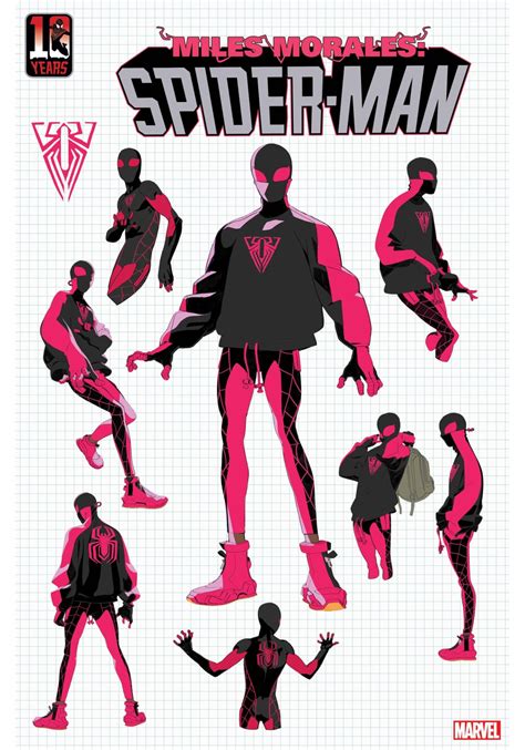 Miles Morales Next Spider Man Suit Shines In New Marvel Covers