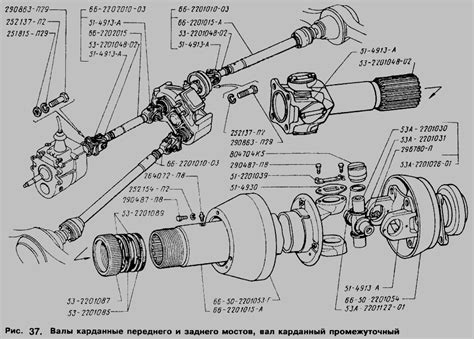 Купить вилка вала карданного ГАЗ 53,3307,3308,66,ПАЗ (шлицевой узел в ...