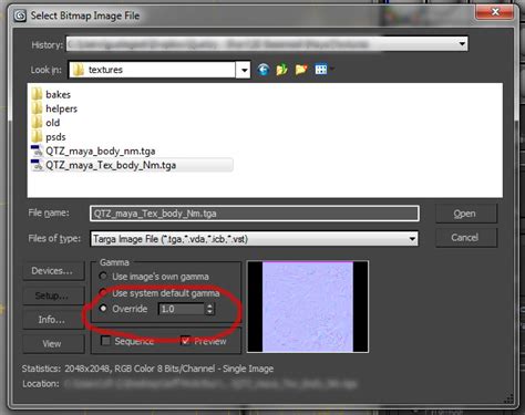 Ds Max Normal Map Problems After Editing In Photoshop Polycount