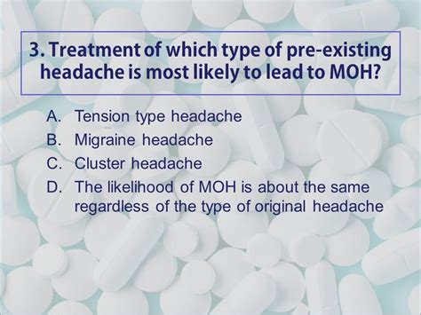 Medication Overuse Headache A Short Test